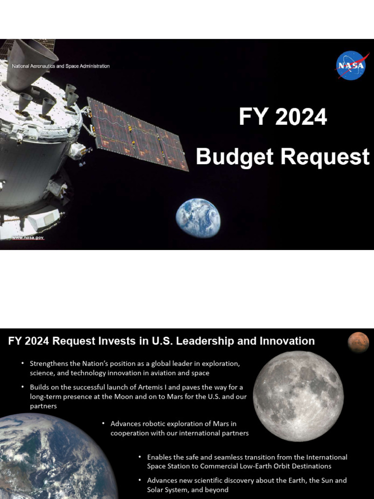 Fiscal Year 2024 Nasa Budget Summary | PDF