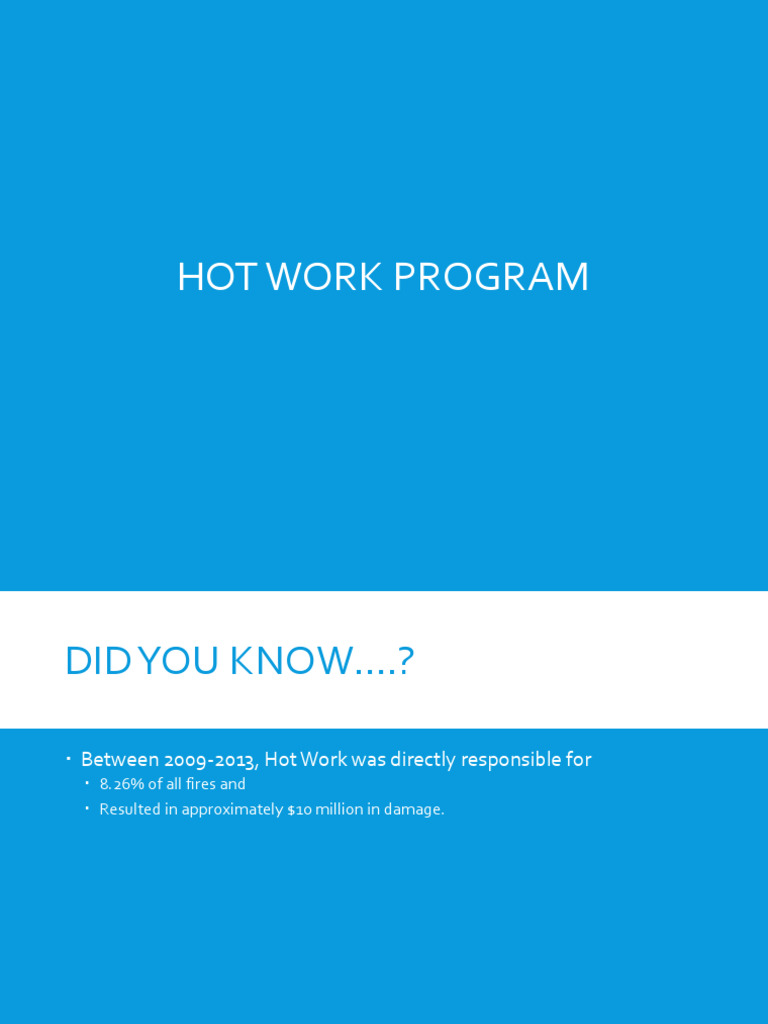 Hot+Work+Training | PDF
