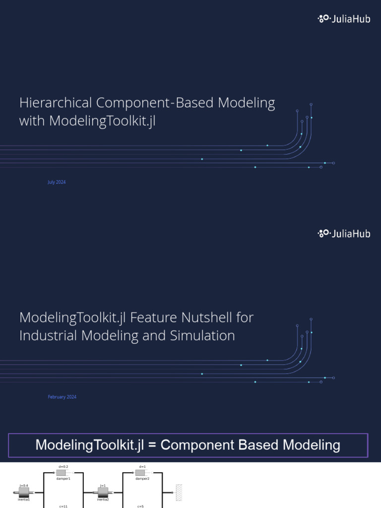 Hierarchical Component-Based Modeling With ModelingToolkit - JL | PDF