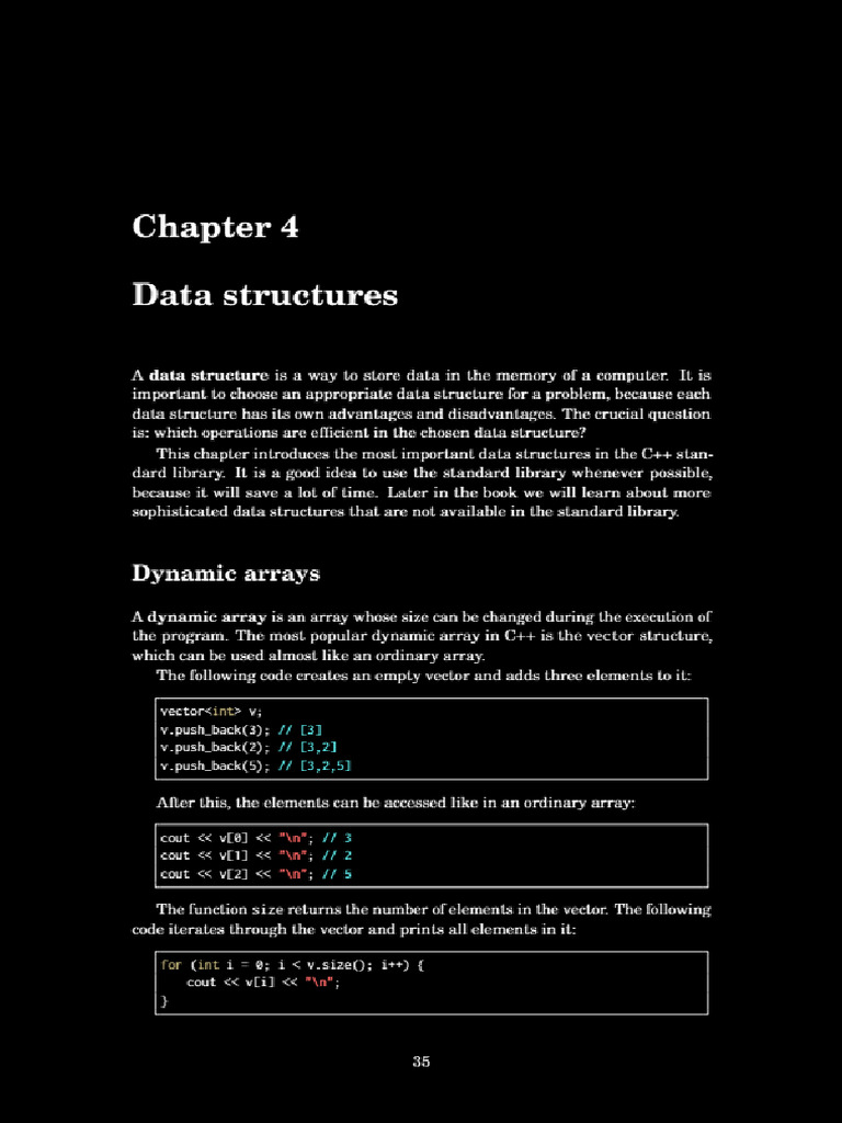 Competitive Programmer's Handbook -45-56 - Dark Mode | PDF Competitive Programmer's Handbook -45-56 - Dark Mode | PDF