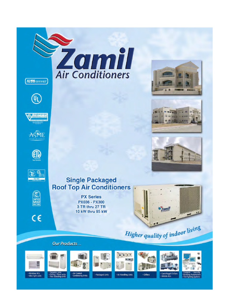 Zamil PX Series | PDF