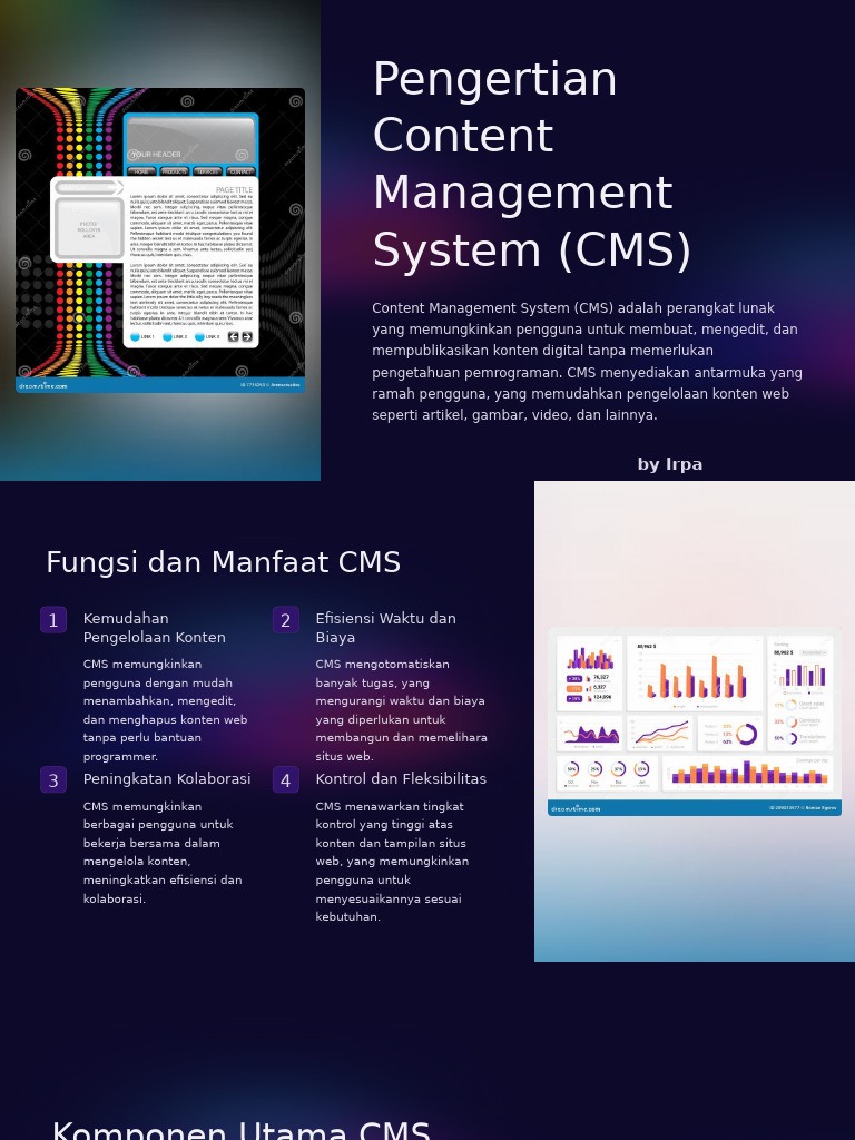 BAB 2 KELAS 9 Pengertian Content Management System CMS | PDF