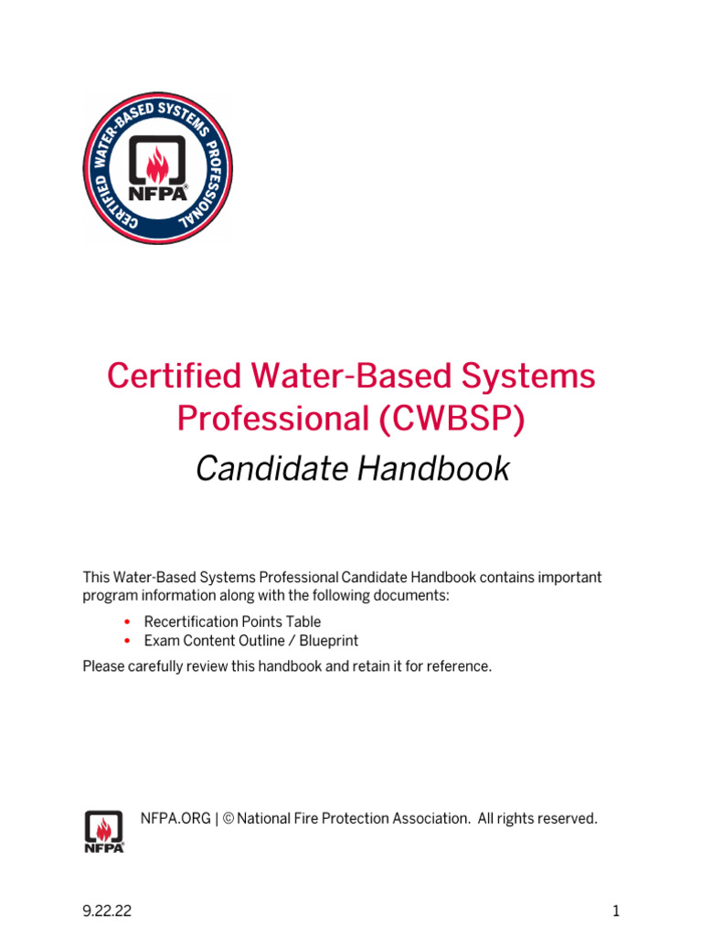 CWB SP Handbook | PDF