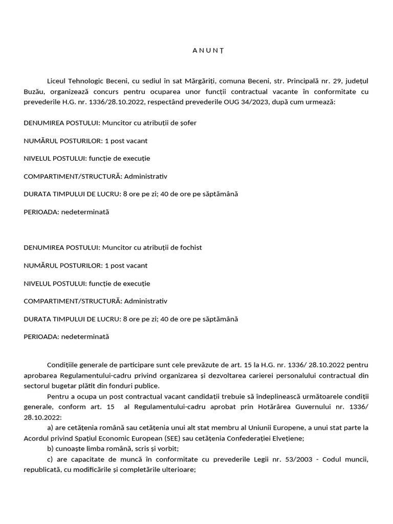 Anunt Metropolitan (OUG) (1) Final | PDF