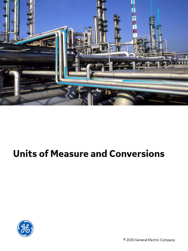 Units of Measure and Conversion Guide | PDF | Software | Computing