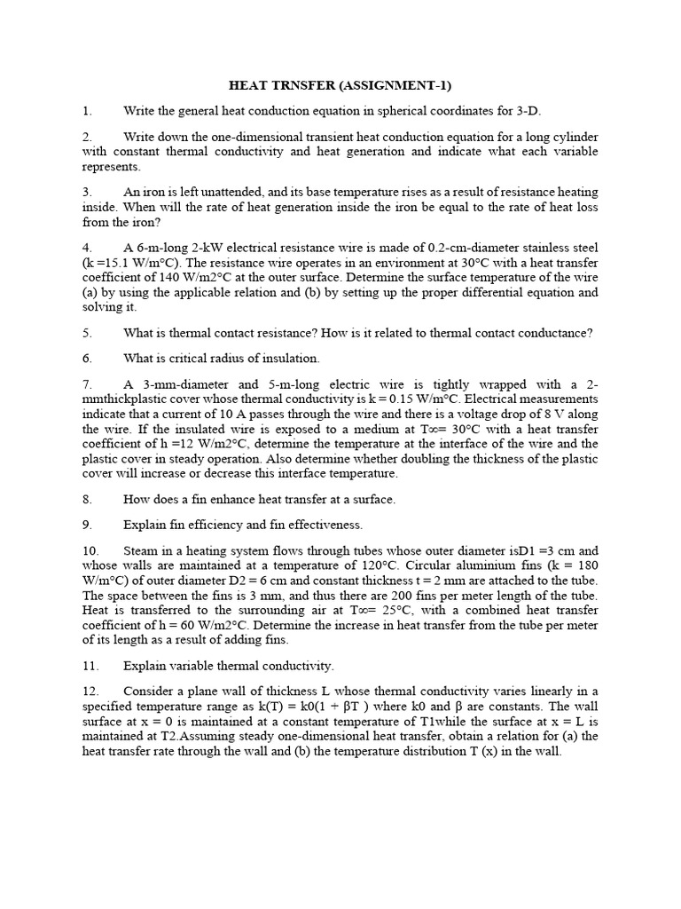 New HT Assignment | PDF