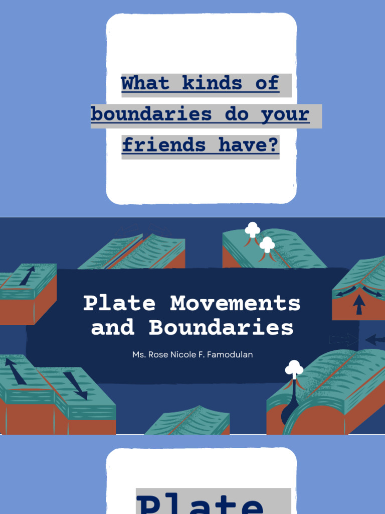 Plate Boundaries | PDF