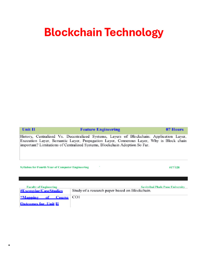 Blockchain Unit 2 | PDF
