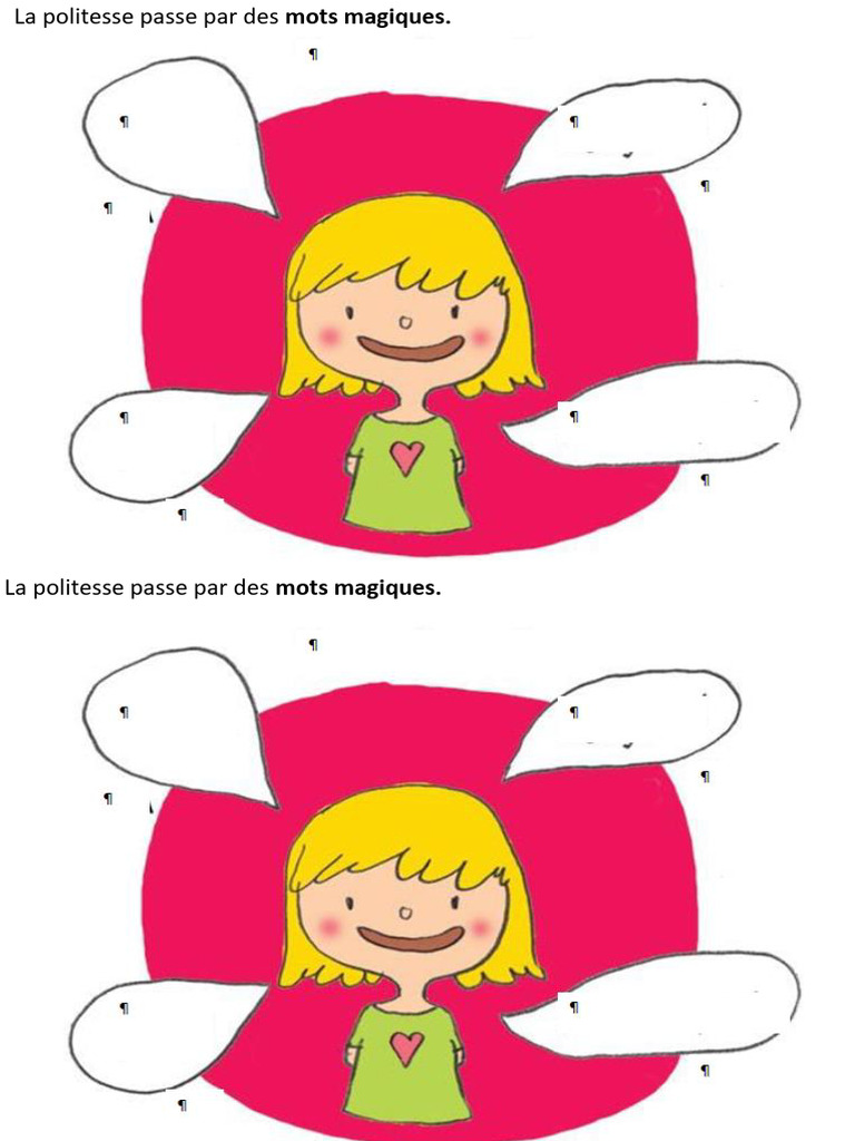 La Politesse Passe Par Des Mots Magiques Gestes | PDF