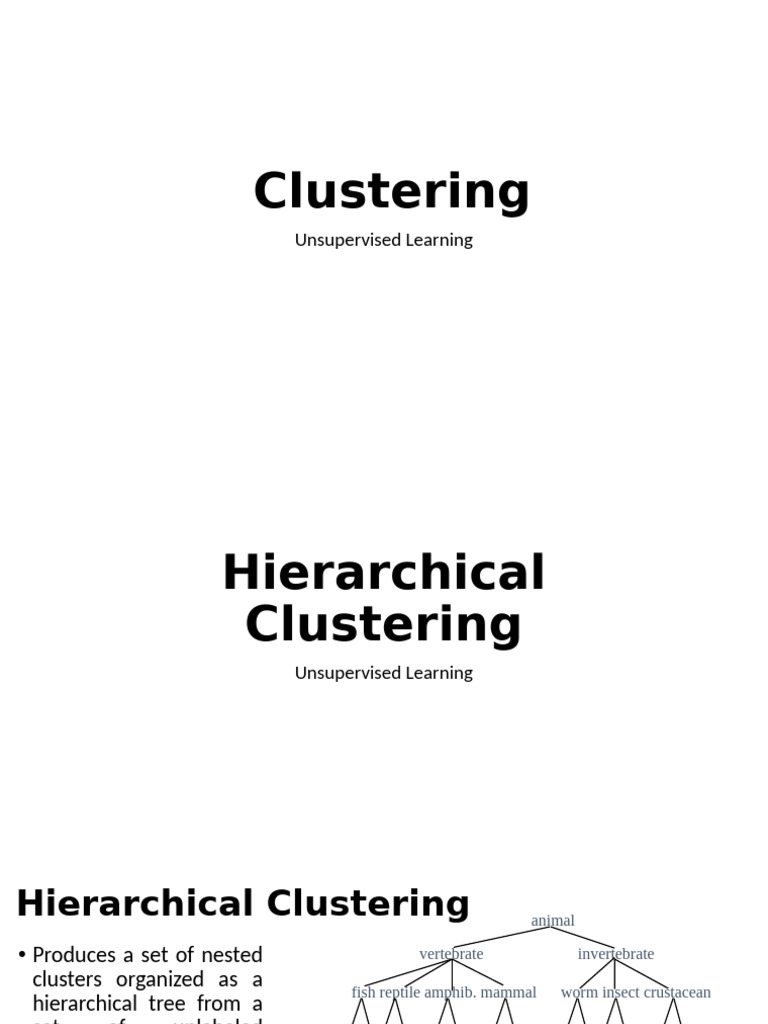 Hierarchical Clustering EM Algorithm | PDF