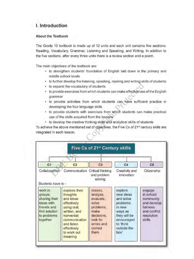 Grade 10 TG English | PDF