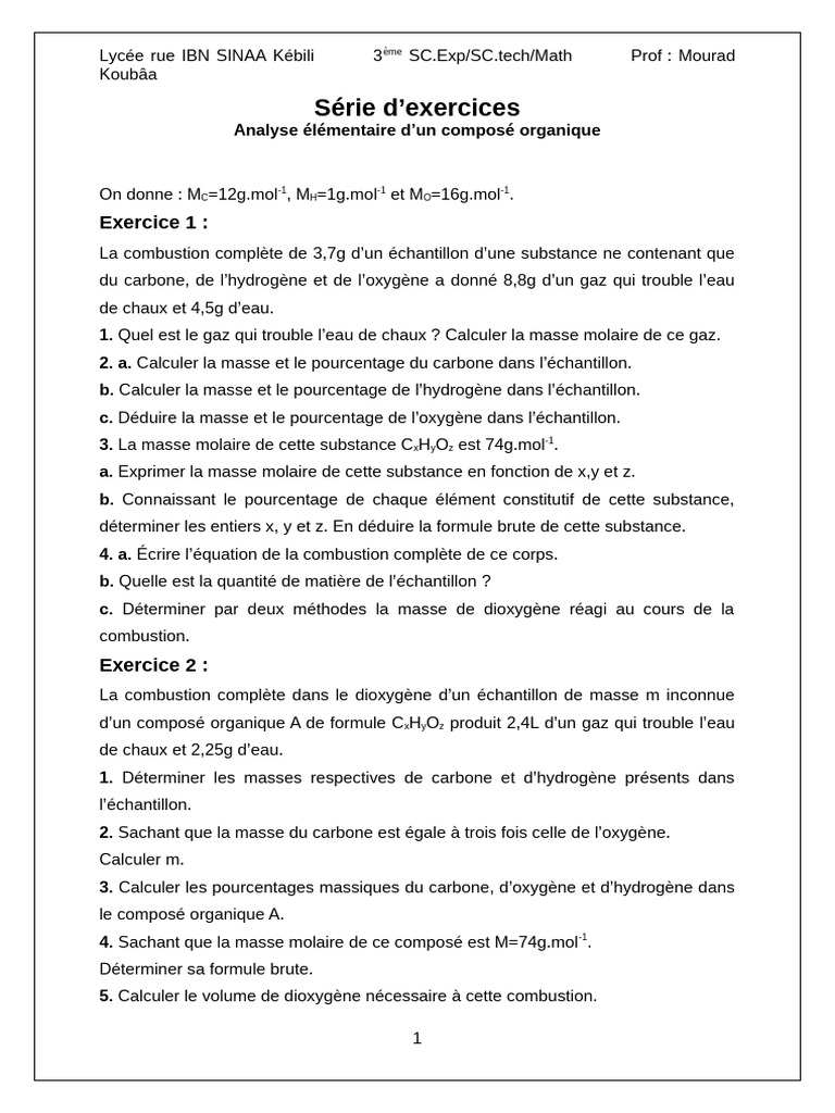 Analyse Élémentaire - Série | PDF