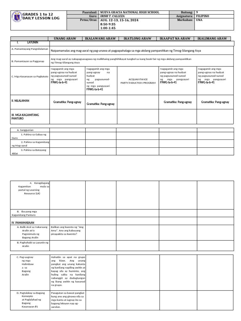 Filipino Week2 | PDF