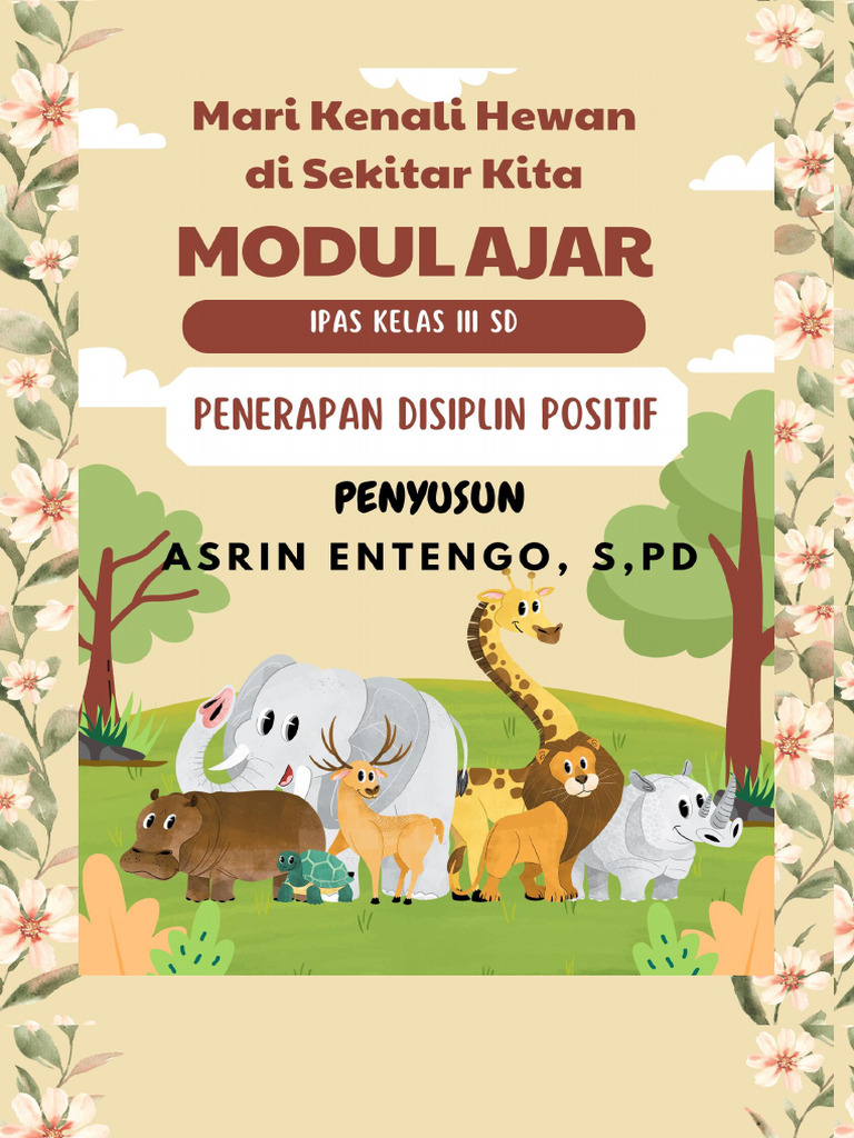 Modul Ajar Ilmu Pengetahuan Alam Dan Sosial (IPAS) - MARI KENALI HEWAN ...