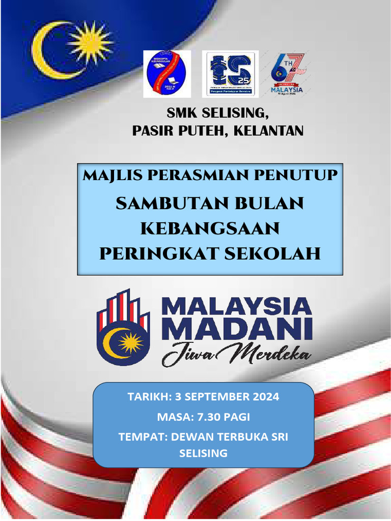 Buku Program Penutup Merdeka 2024 | PDF