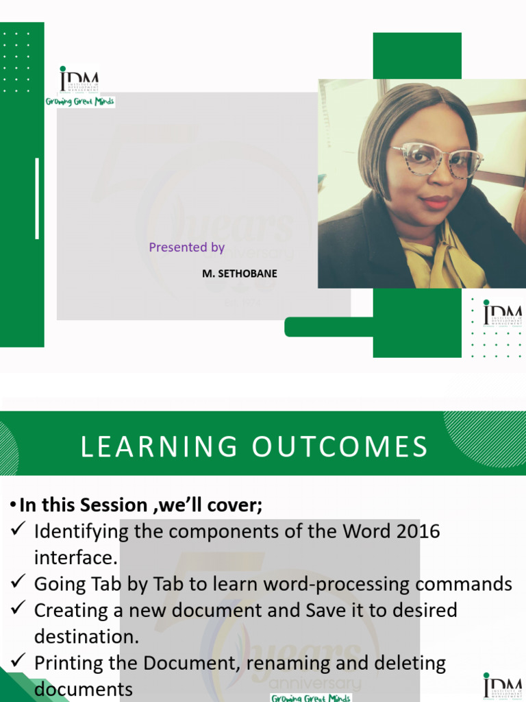 Microsoft Word Matello 2024 Notes | PDF