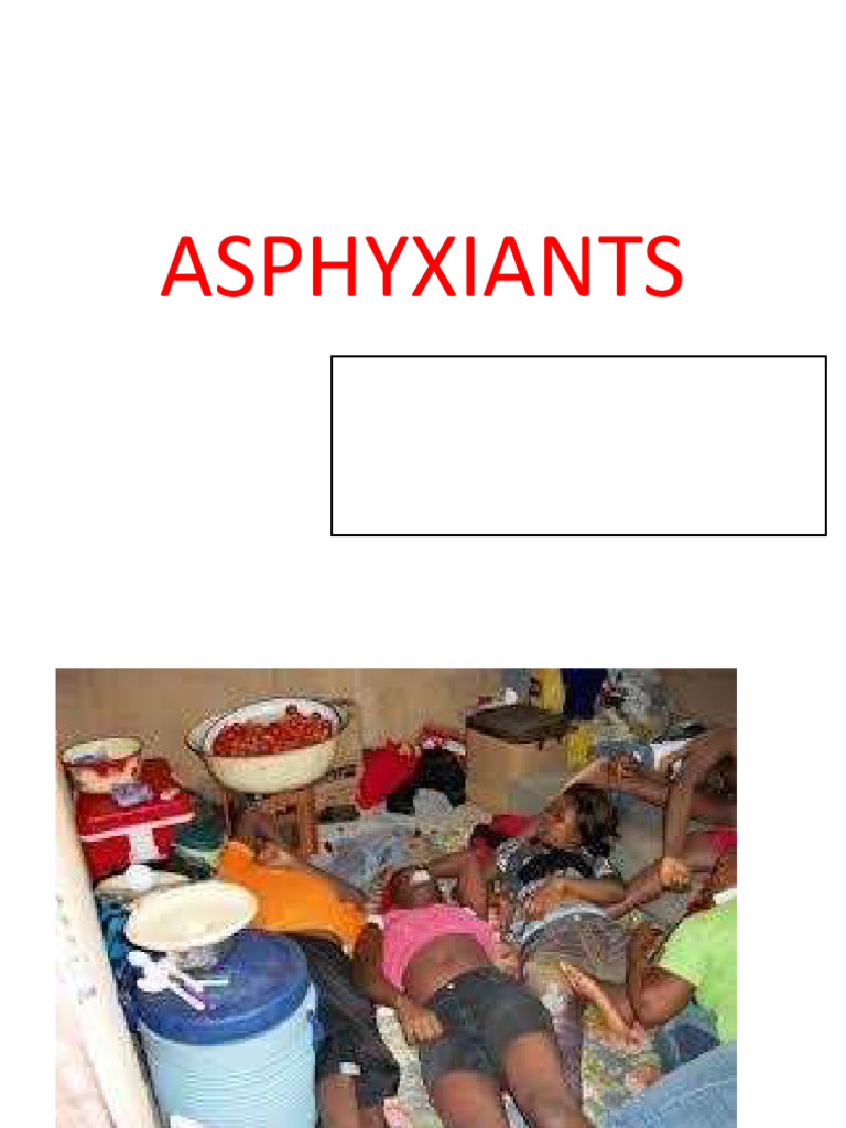 Asphyxiants | PDF