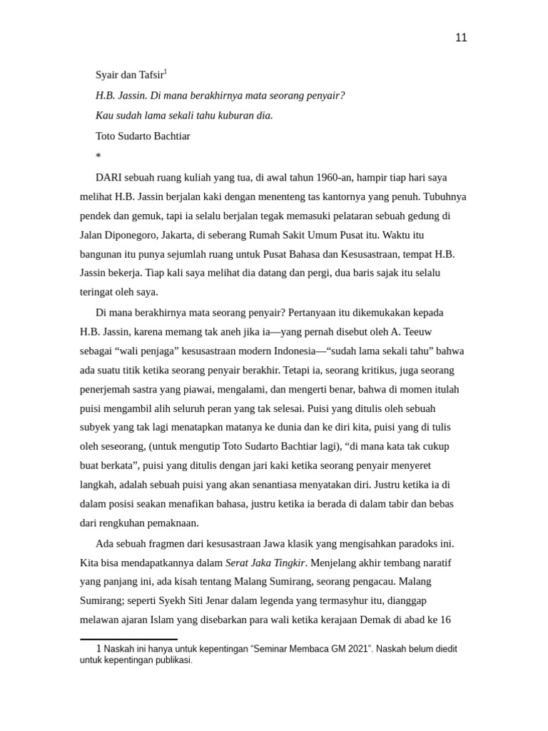 Sitor Situmorang | PDF