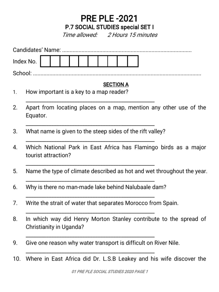001 SST 2020(1) | PDF