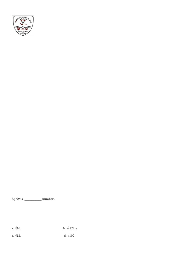 Mathematics Practice Assignment 1 | PDF