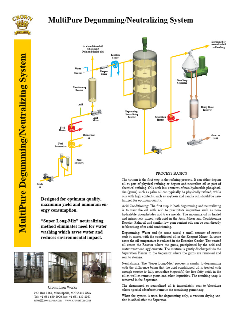 MultiPure DegummingNeutralizing System | PDF