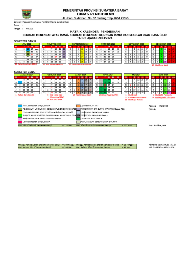 Kaldik TP 2024-2025 SMP 32 | PDF