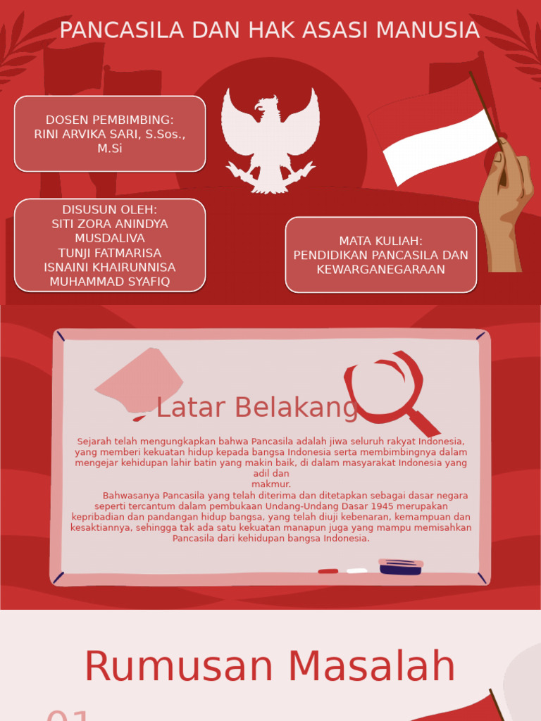 Ppt. Pancasila Dan Ham | PDF