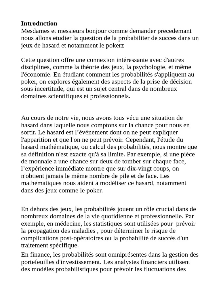 Grand Oral Math | PDF