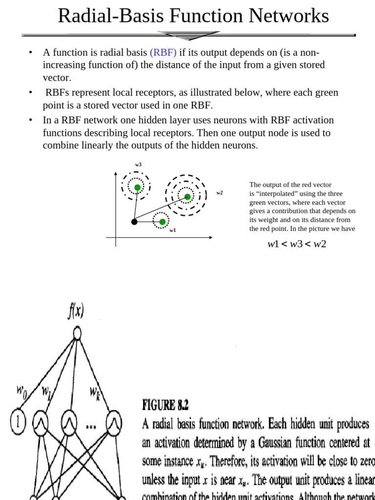 RBF Network | PDF