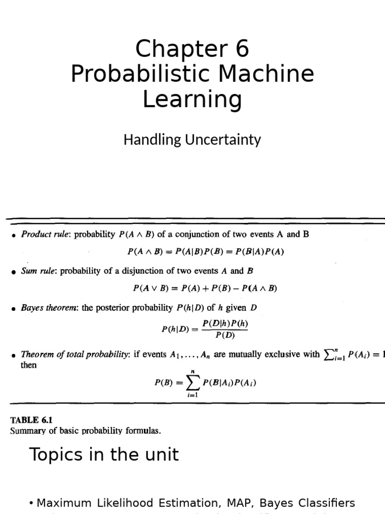 Probabilistic Machine Learning | PDF