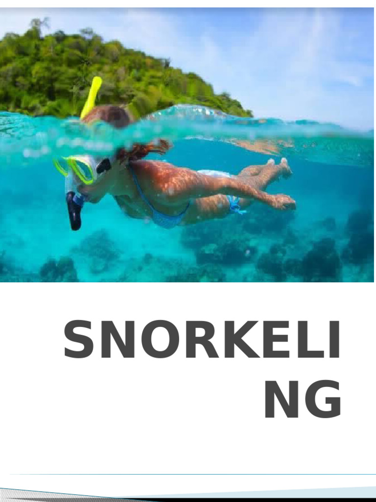 Lesson 4 Snorkeling | PDF