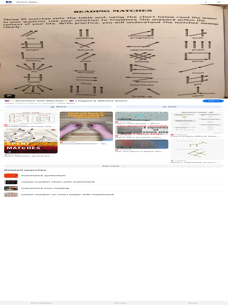 matchstick reading chart | PDF