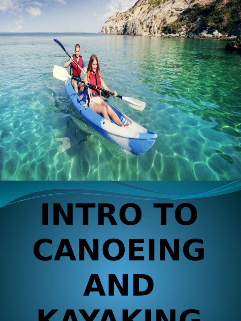 Lesson 3 Canoeing Kayaking | PDF