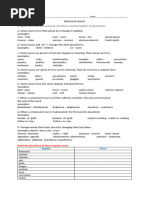 MASS COUNT NOUN Worksheet | PDF | Noun | Linguistic Morphology