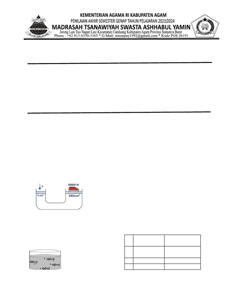 SOAL Ipa Kelas 8 SMT 2 | PDF