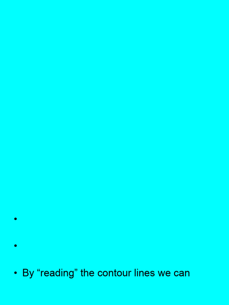 Contours and Landforms Term 1 Geog Grade 9 | PDF | Contour Line | Home ...