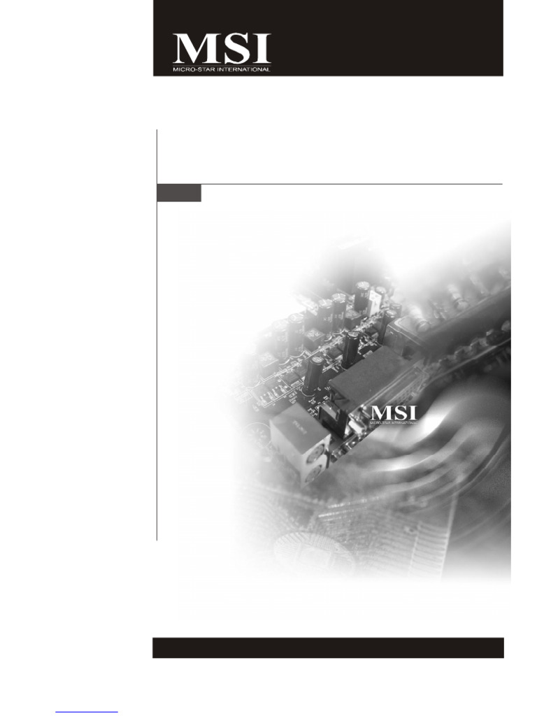 MSI MS-7252 k9ngm Manual | PDF