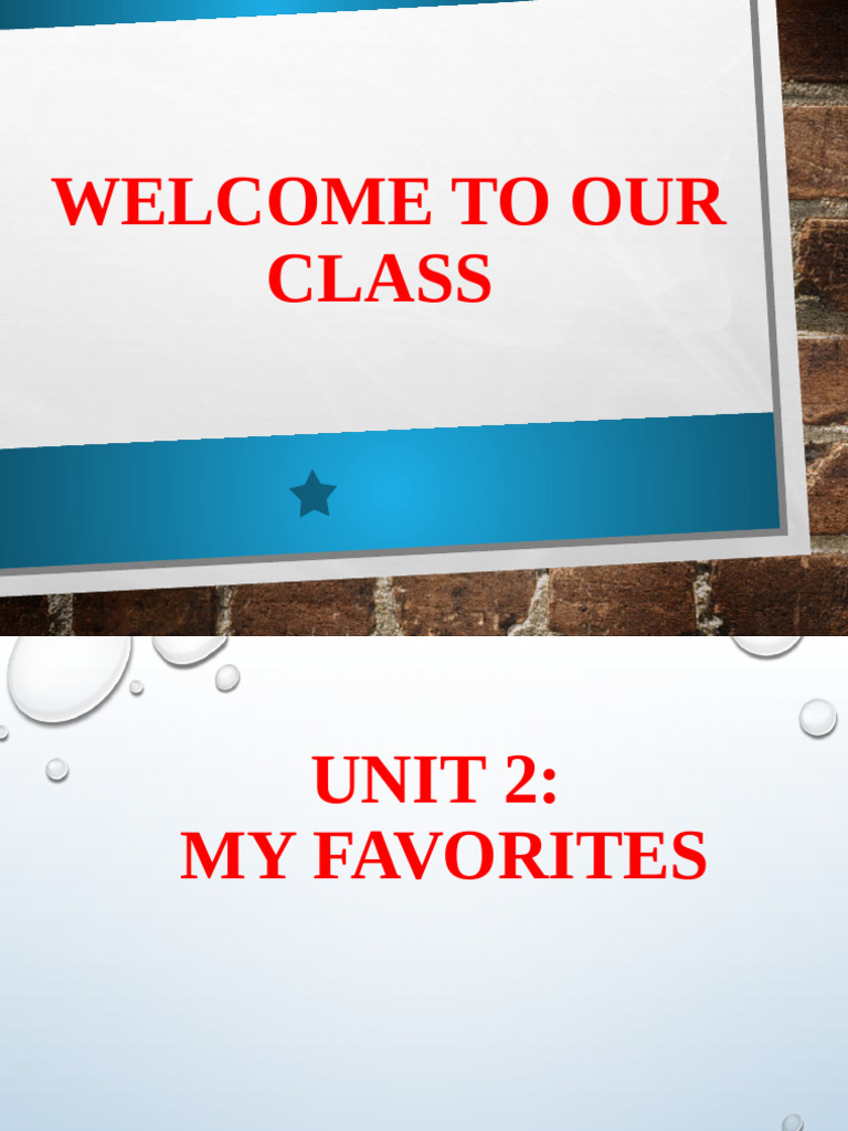 Access 6-Unit 2 | PDF