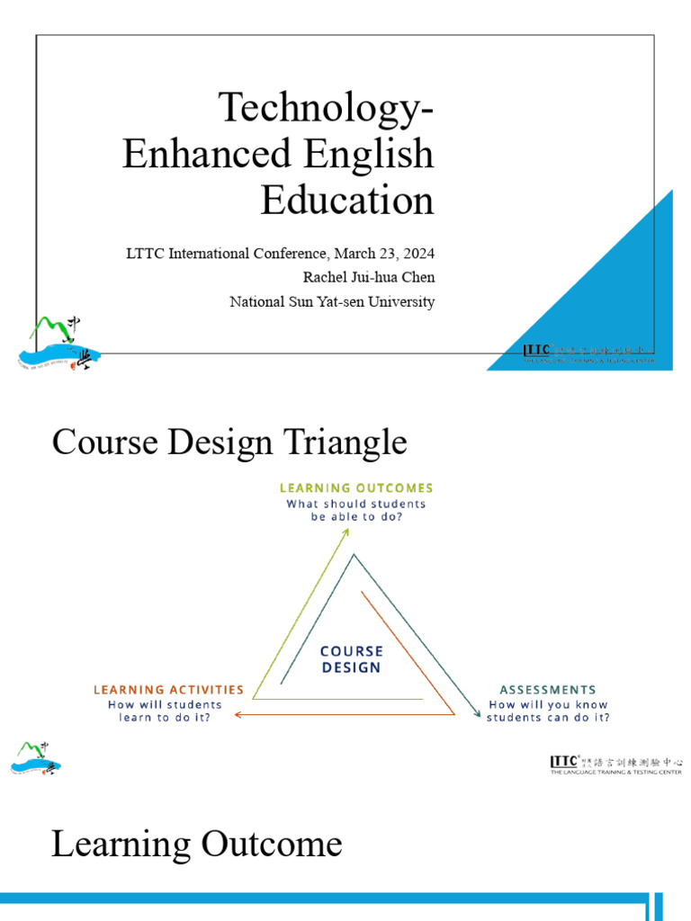 4C - EAP - ESP Course Design and InstructionTechnology Enhanced English ...