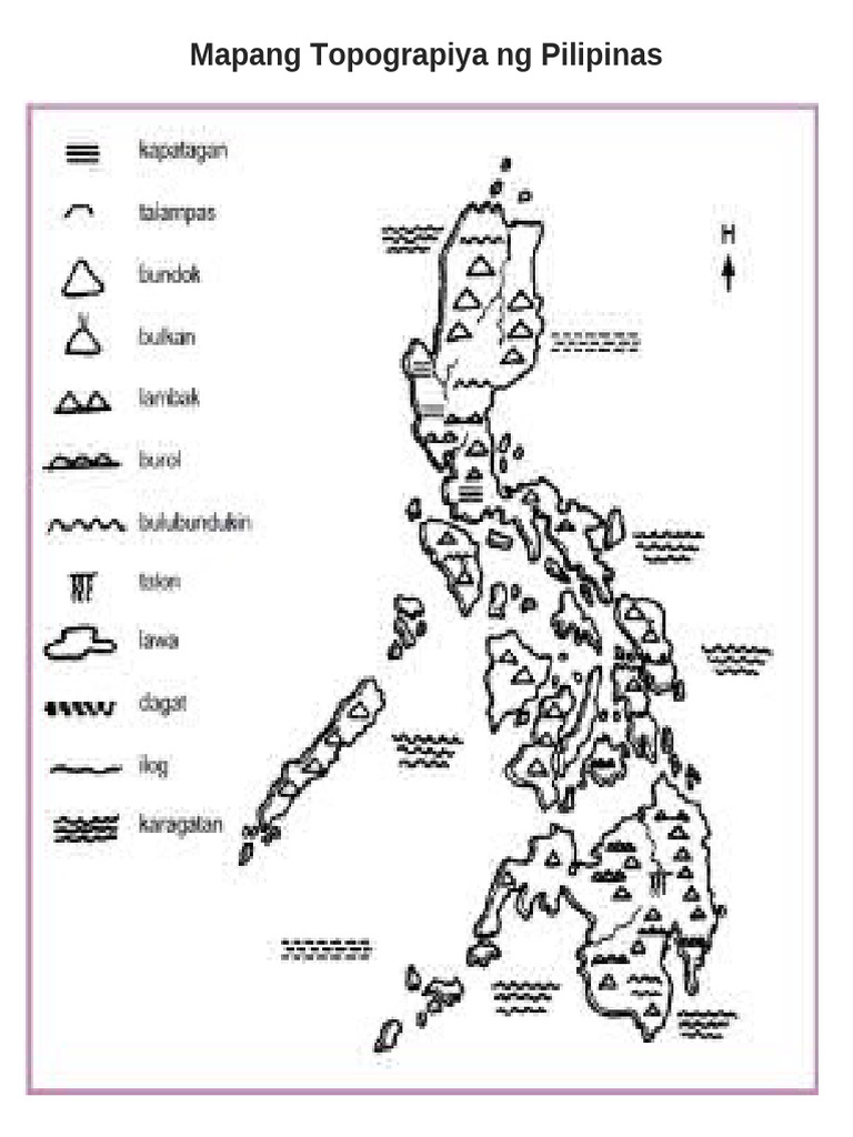 Mapang Topograpiya NG Pilipinas | PDF
