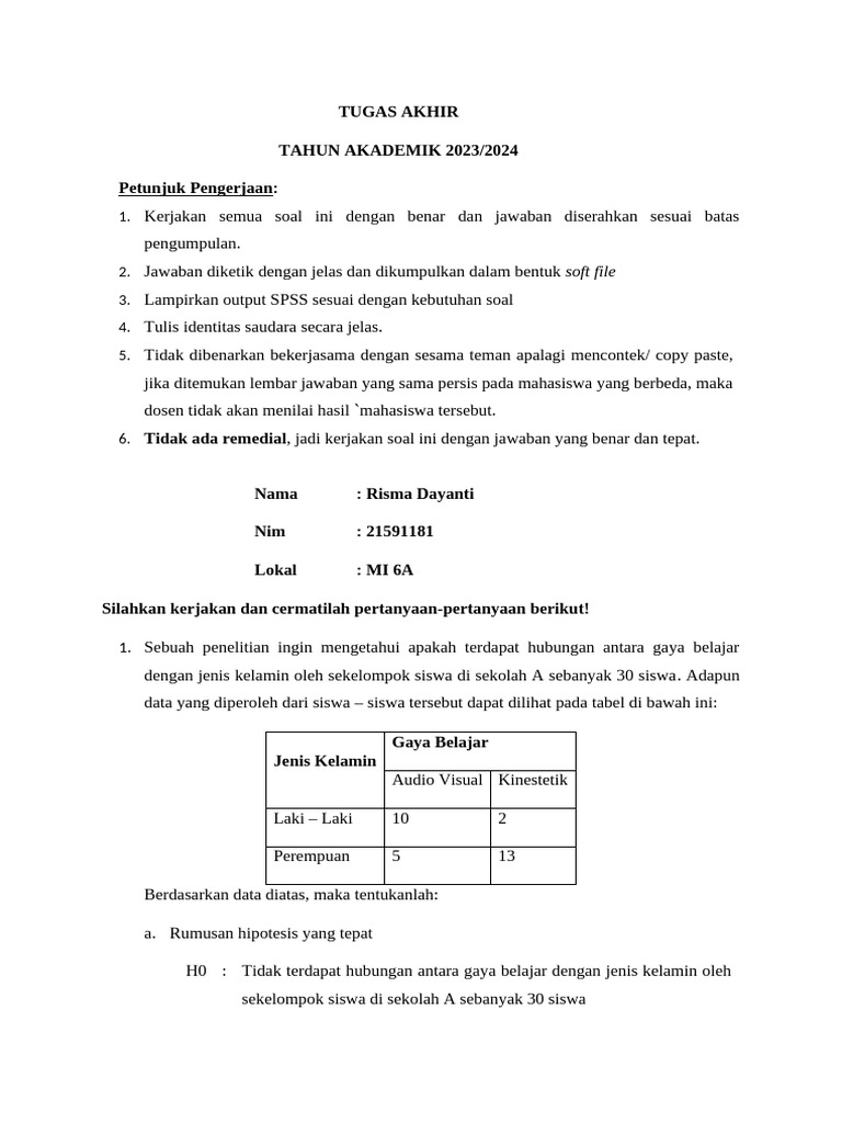 Statistik Rumus) | PDF