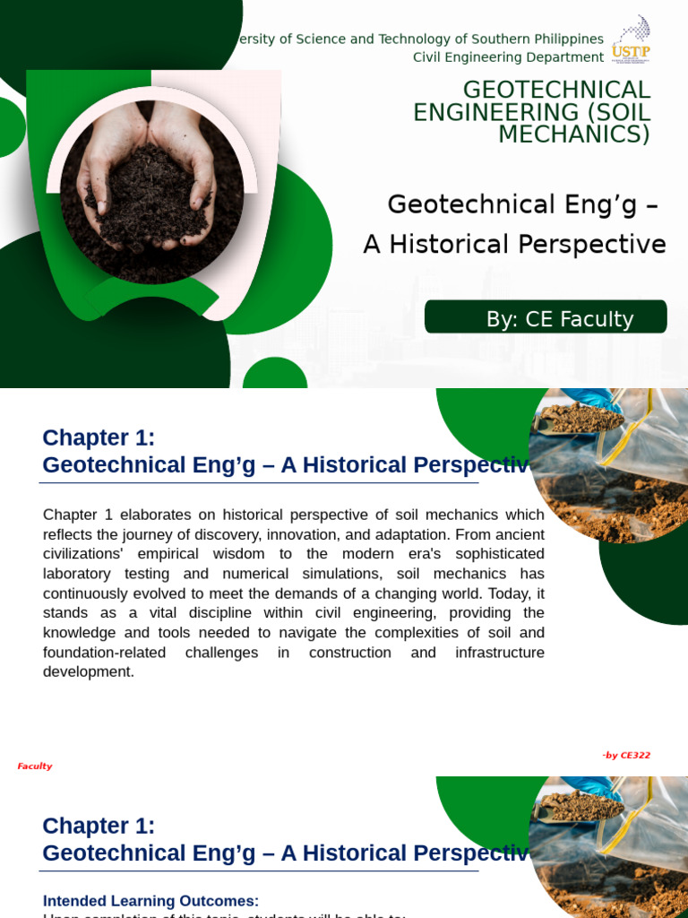 Week 1.1. Historical Perspective | PDF | Geotechnical Engineering ...