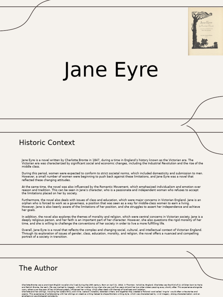 Jane Eyre Book Tasting | PDF
