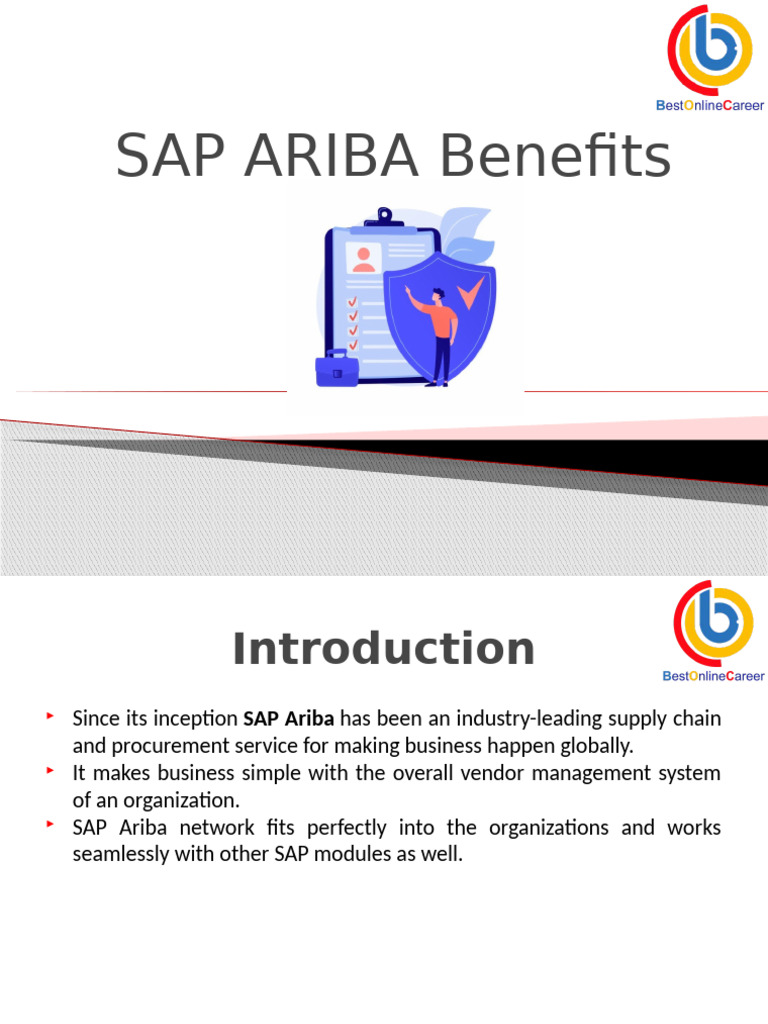 5 Benefits of SAP Ariba .9552539.Powerpoint | PDF 5 Benefits of SAP Ariba .9552539.Powerpoint | PDF