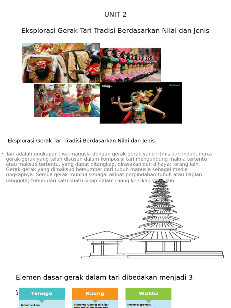 Unit 2 Eksplorasi Gerak Tari Tradisi | PDF