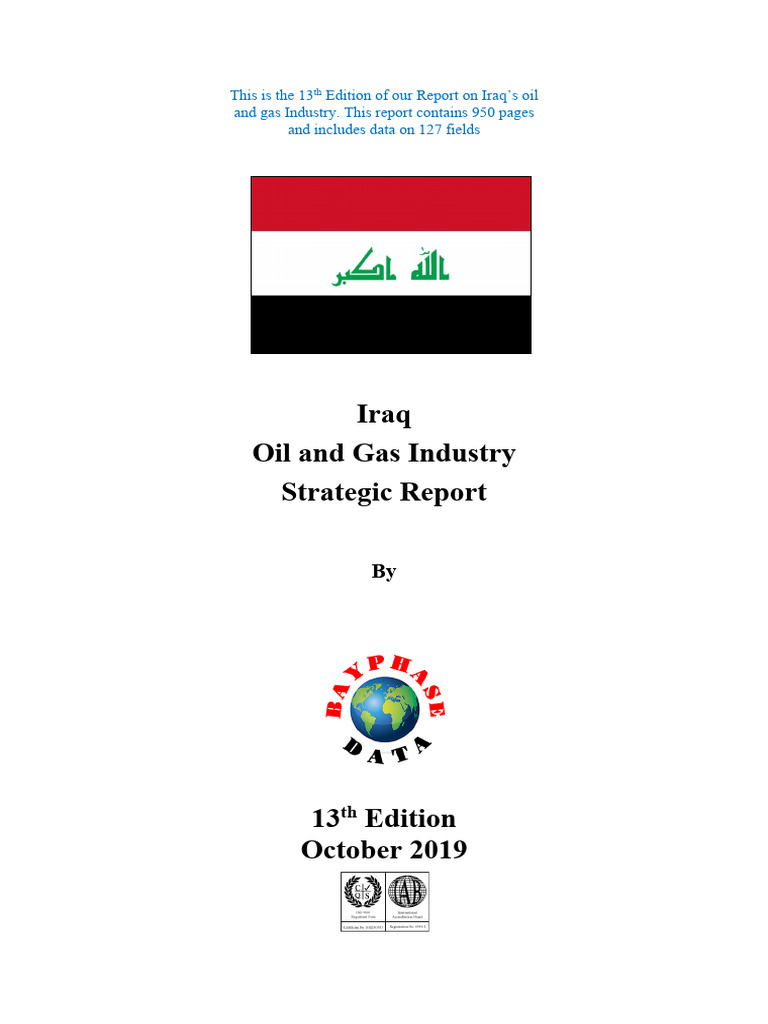 Iraq Oil and Gas Industry Strategic Report | PDF