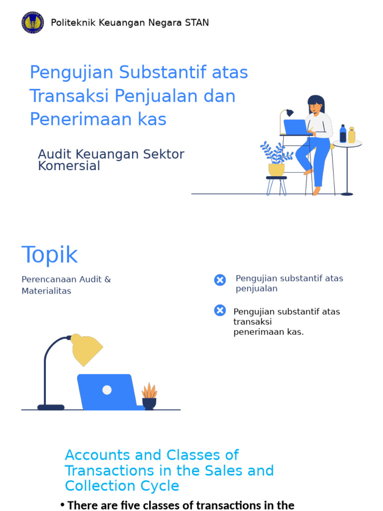 AKSK Pertemuan 6 Pengujian Substantif Atas Penjualan Dan Penerimaan Kas | PDF