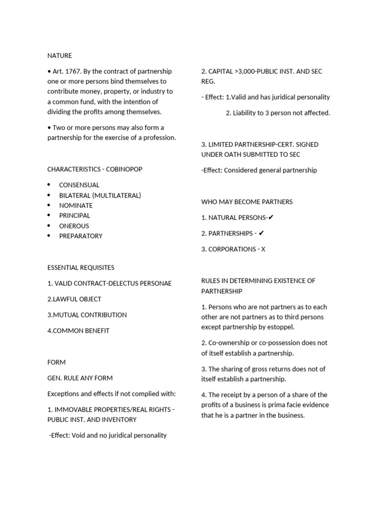 Law Reviewer | PDF