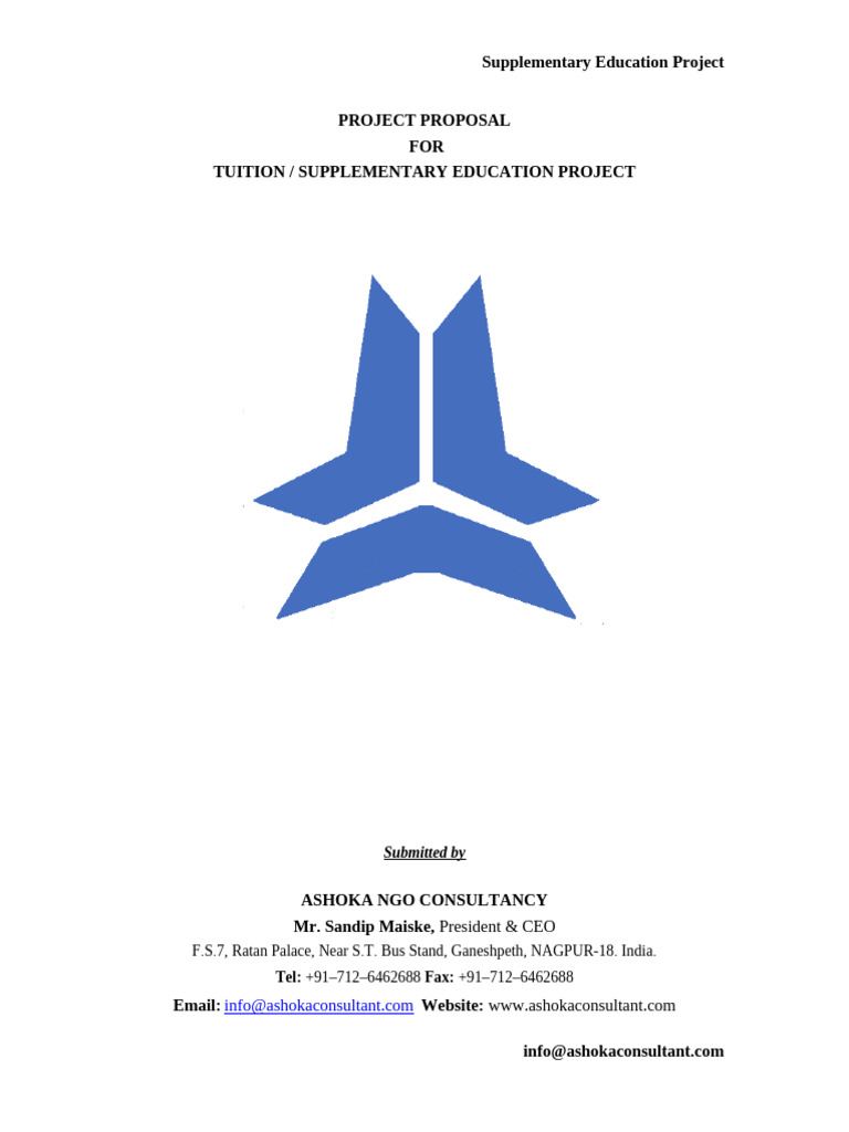 Supplementary Education Project | PDF