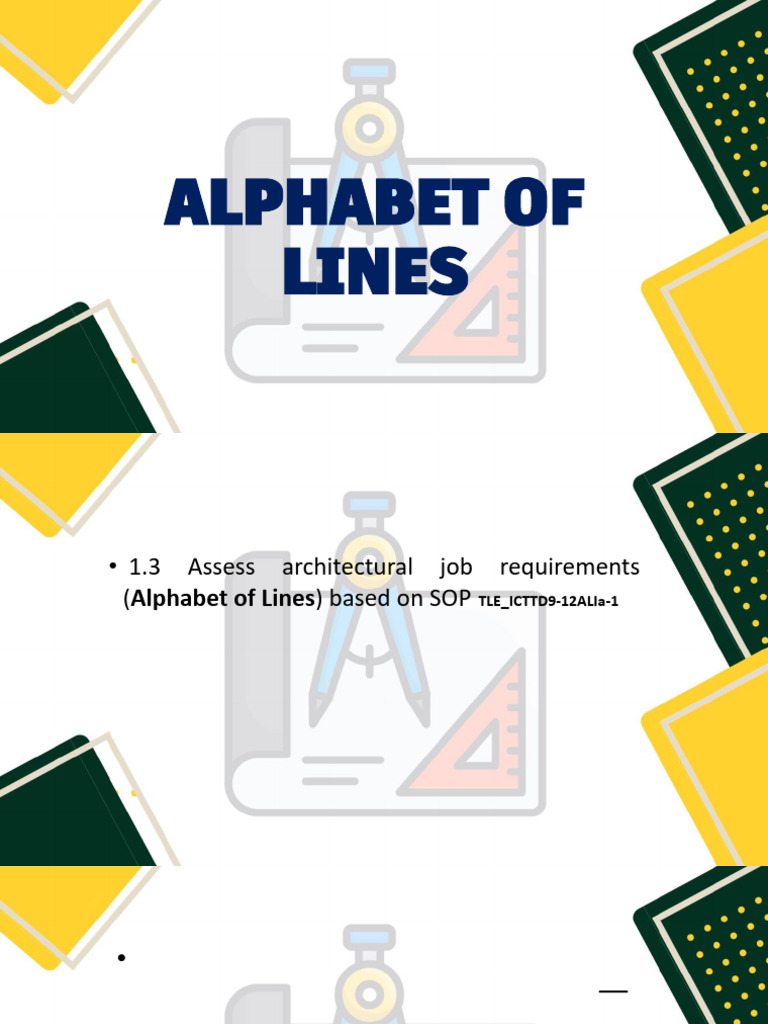 Lesson 5A. Alphabet of Lines | PDF